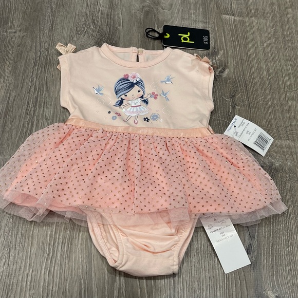 Pl Kids | Matching Sets | New Pl Kids Baby Outfit Pink Cute Girl Tutu 3 ...